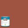 BEHR PREMIUM PLUS 1 qt. #MQ1-25 Kalahari Sunset Satin Enamel Low Odor ...