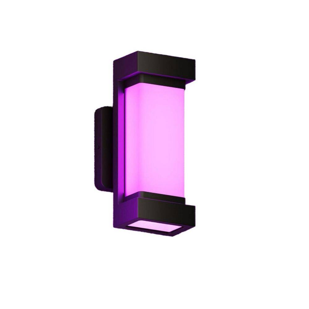 MOEPISY 1-Pack Outdoor Wall Lights, 2100LM Smart LED Lights, RGBCW ...