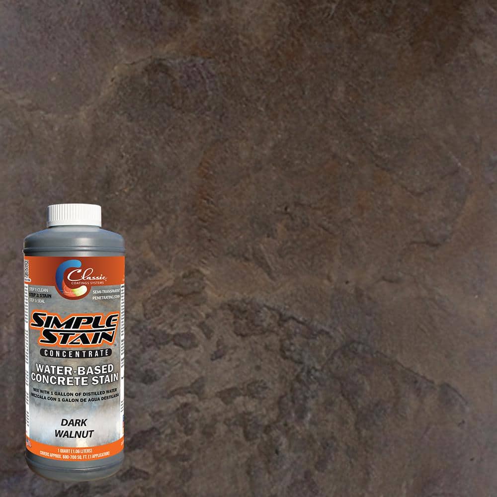 Classic Coatings Systems 1 qt. Dark Walnut Concentrated Semi ...