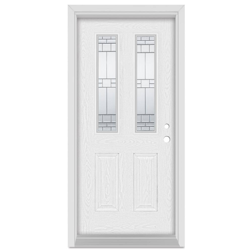 Stanley Doors 33.375 in. x 83 in. Architectural Left-Hand Patina ...