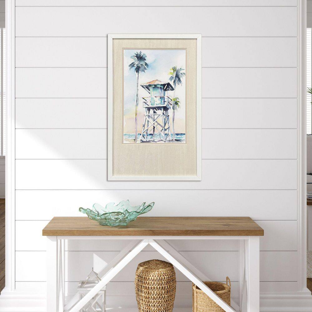 Paragon Boho Beachy by Petal 1 Piece Framed Giclee Coastal Art Print 27 ...