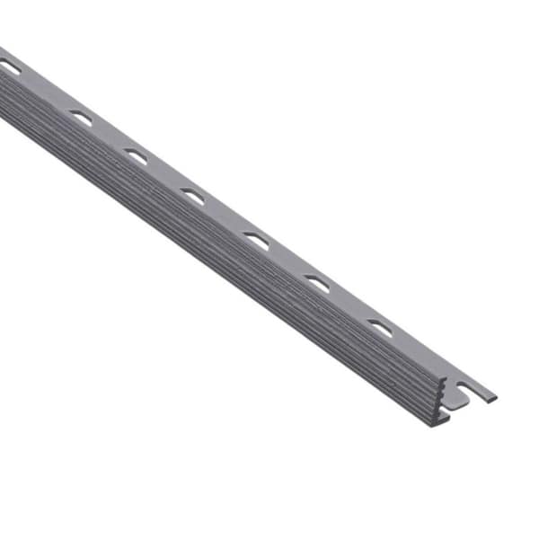 EMAC Novosuelo Ash 1/2 in. x 98-1/2 in. ASTRA Tile Edging Trim ...