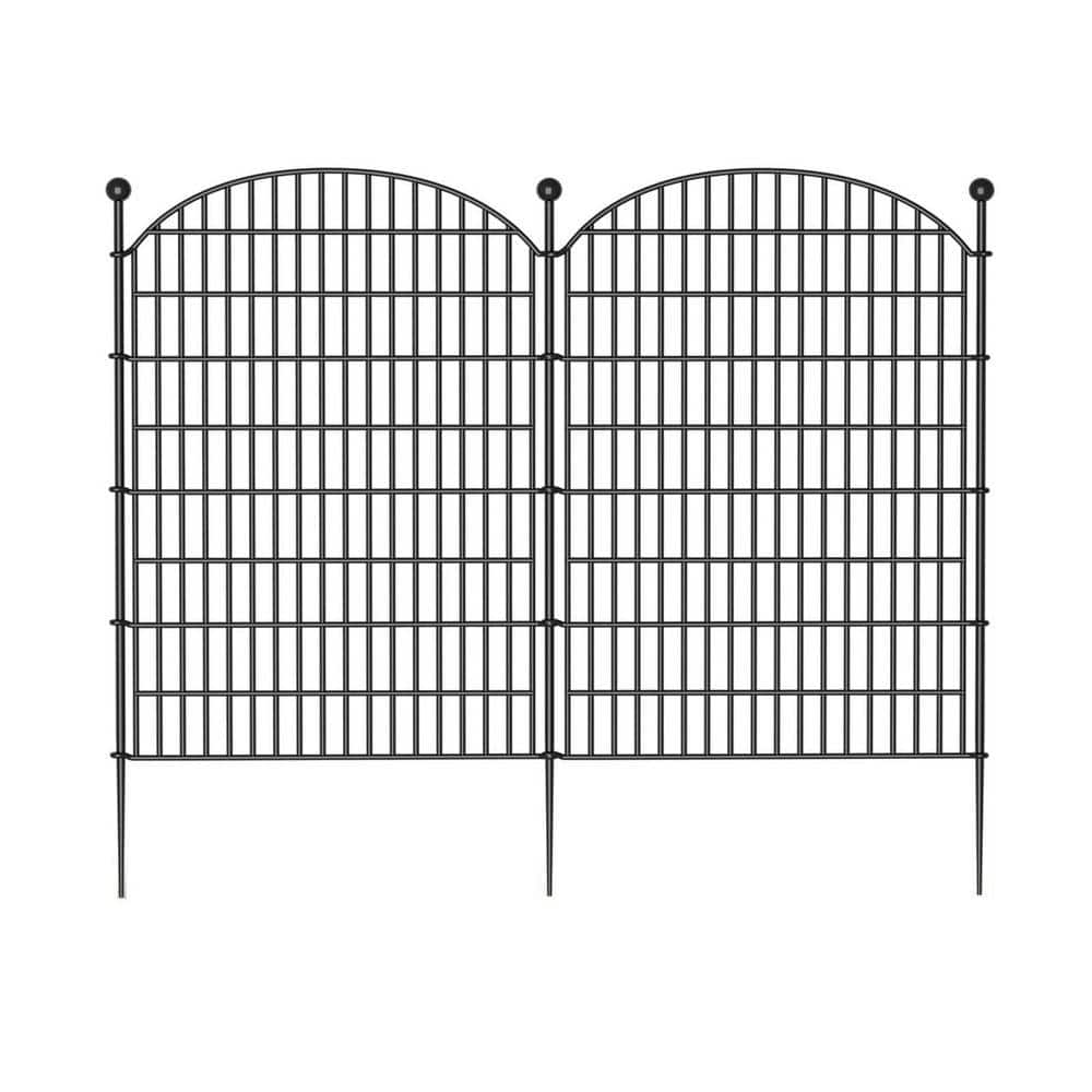 FAWEY TRED INC 43.78 in 10 Panels No Dig Decorative Garden Fence ...