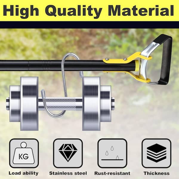 Oyezvary Stirrup Hoe Garden Tool Hula Weeding Hoe Long Handle Heavy ...