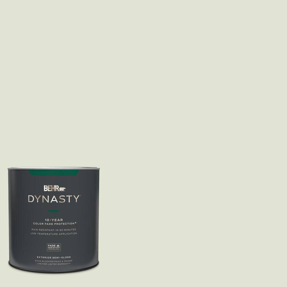BEHR DYNASTY 1 qt. #MQ3-46 Folly Semi-Gloss Exterior Stain-Blocking ...