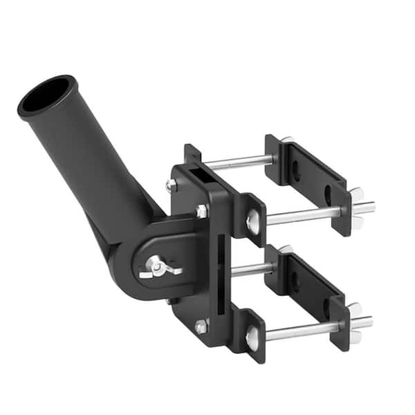 Misopily Adjustable 1 in. Aluminum Flag Pole Holder No Drill Multi ...