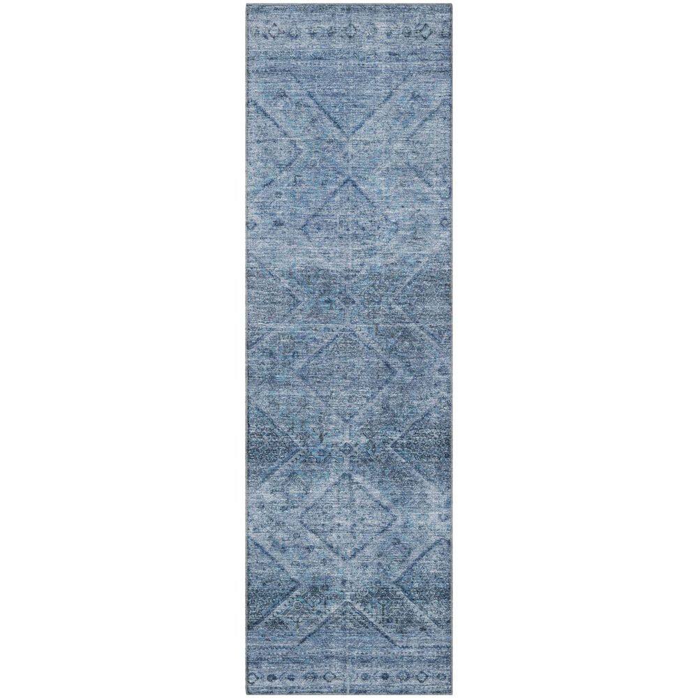 Addison Rugs Mayfield Premium Machine Washable Abstract AMF2060 Blue 2 ...
