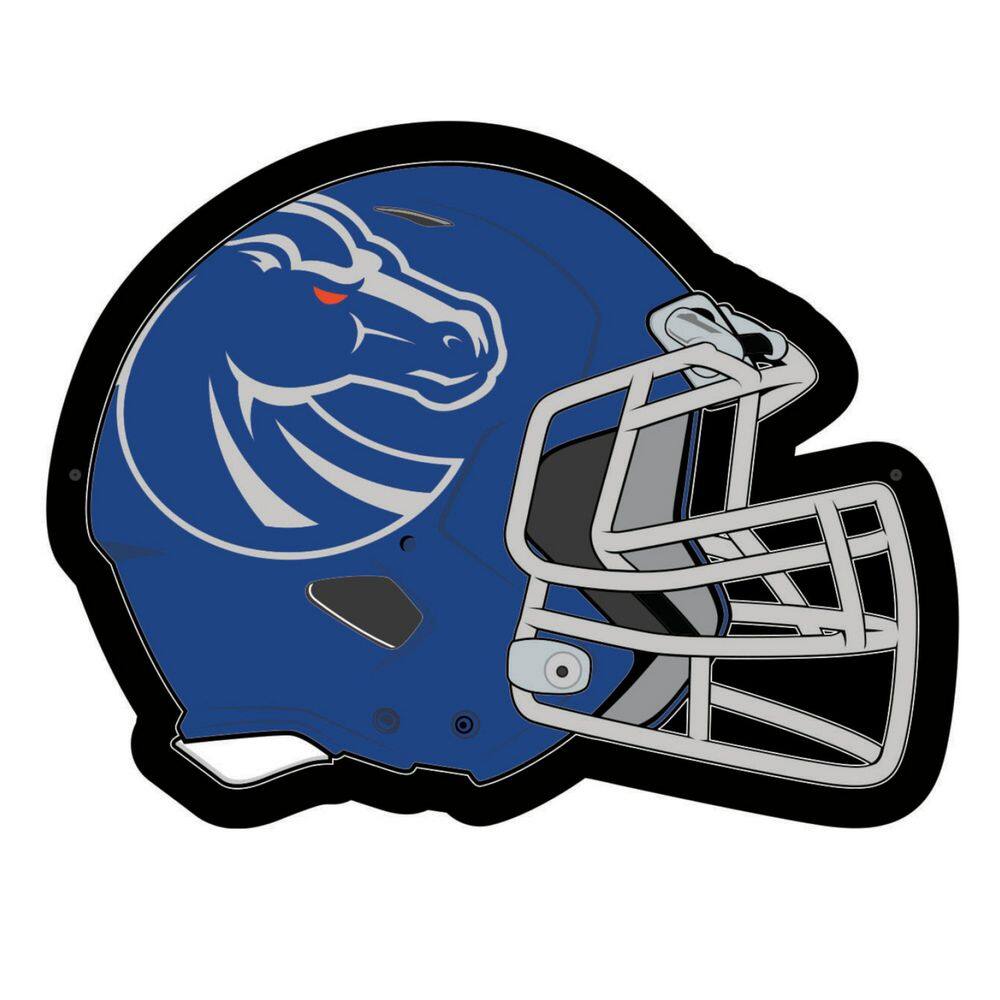 Evergreen Boise State University Helmet 19 in. x 15 in. Plug-in LED ...