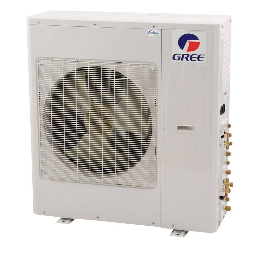 GREE Multi R32 Smart Home 4-Zone 42,000 BTU 3.5-Ton 21 SEER2 Energy ...