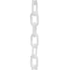 Mr. Chain 2 in. (#8, 51 mm) x 50 ft. HD White Plastic Chain 51001-50 ...