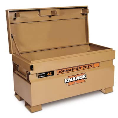 Knaack 60 in. W x 24 in. L x 28 in. H, Steel Jobsite Tool Storage Chest 60