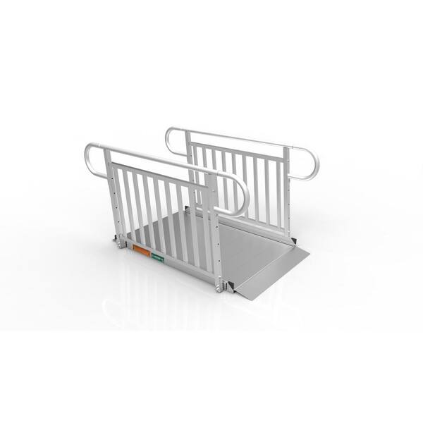 EZ-ACCESS GATEWAY 3G 5 ft. Aluminum Solid Surface Wheelchair Ramp with ...