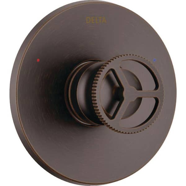 Delta Trinsic Wheel 1-Handle Wall Mount Valve Handle Trim Kit in ...