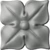 Ekena Millwork 3/4 in. x 4-3/8 in. x 4-3/8 in. Polyurethane Kaya Flower ...