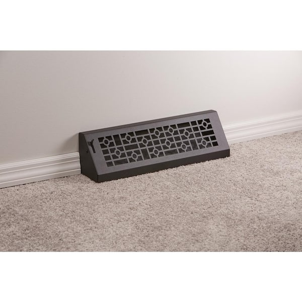 Decorative Baseboard Register Covers