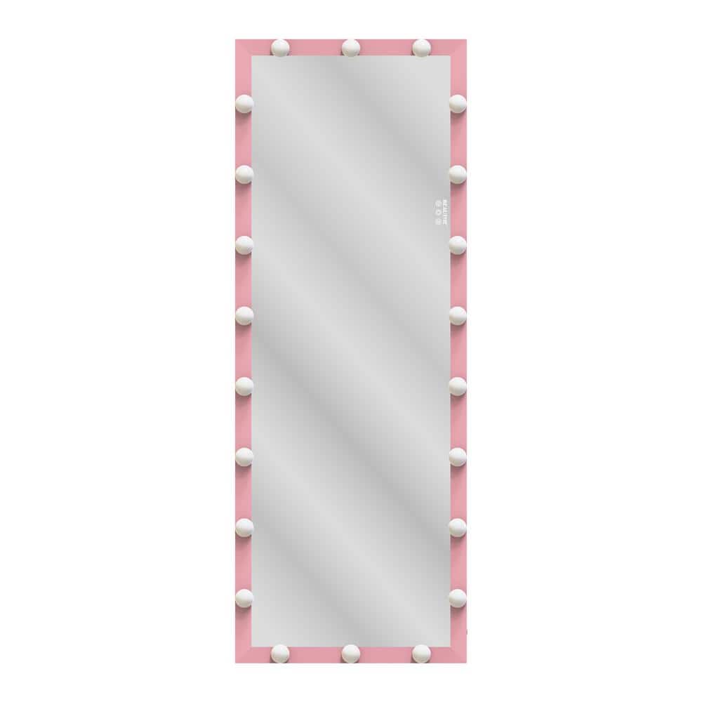 FUNKOL 23.3 in. W x 62.6 in. H Rectangular Aluminum Framed Full Body ...