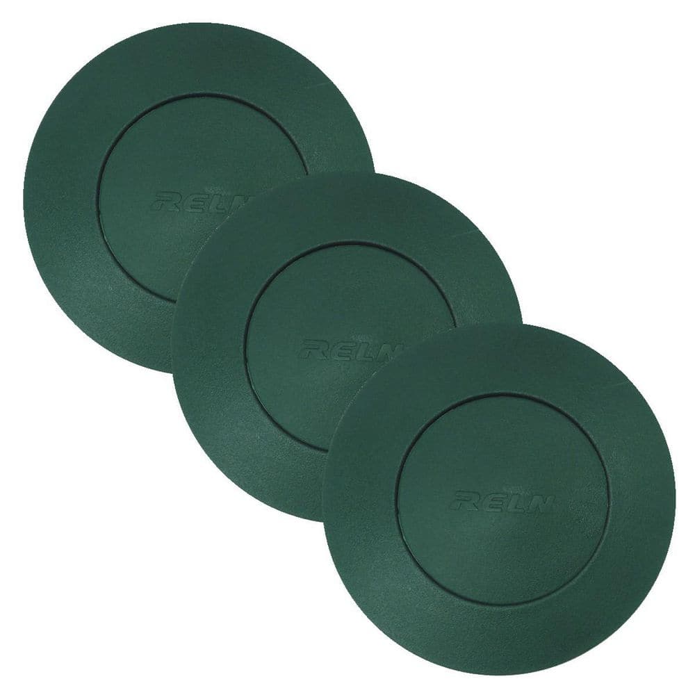 RELN Pop-Up Emitter 4 in. Green Replacement Lid (3-Pack) 000532 - The ...