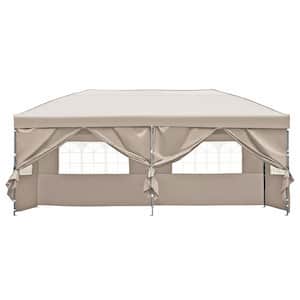 Zeus & Ruta 12 ft. x 20 ft. Pop Up Canopy Outdoor portable garage ...