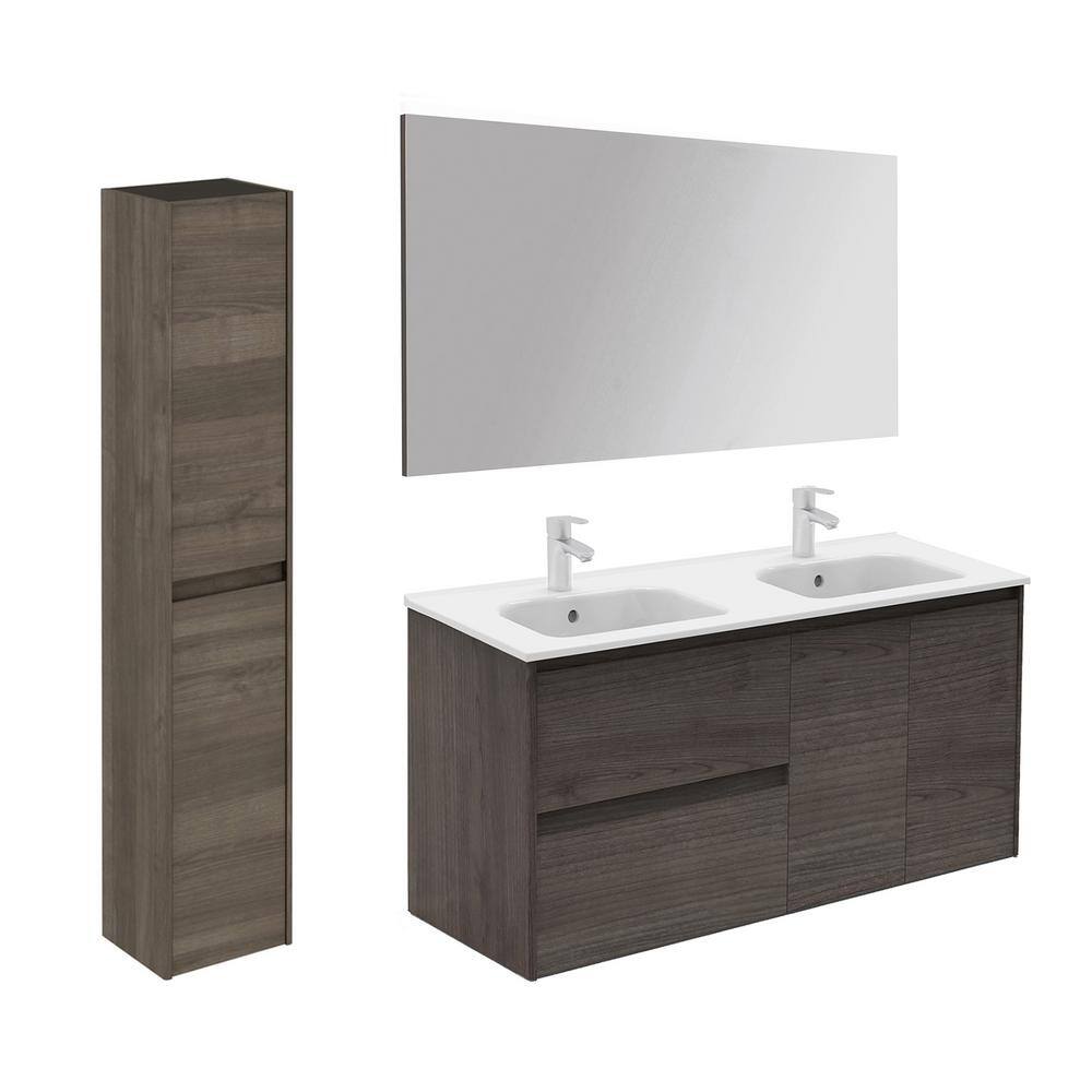 WS Bath Collections Ambra 47.5 in. W x 18.1 in. D x 22.3 in. H Bathroom ...