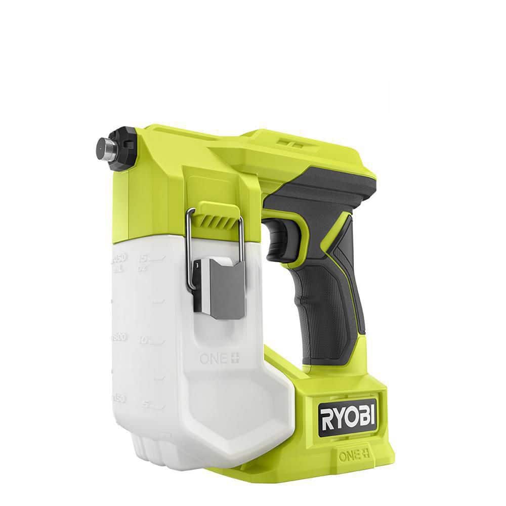 RYOBI ONE+ 18V Cordless Handheld Sprayer (Tool Only) PSP01B - The Home ...