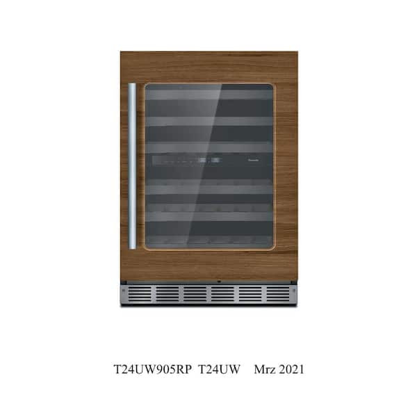 Thermador 41-Bottle Built-In Wine Refrigerator, Right Hinged, Panel ...