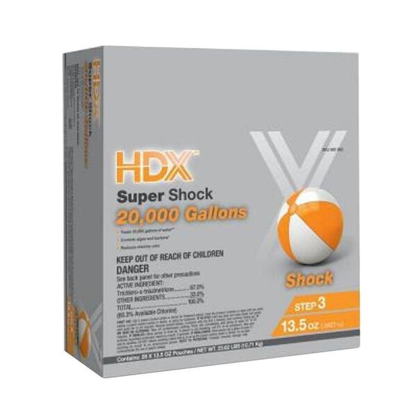 HDX 20,000 Gal. Super Shock Quick 26448947751 - The Home Depot