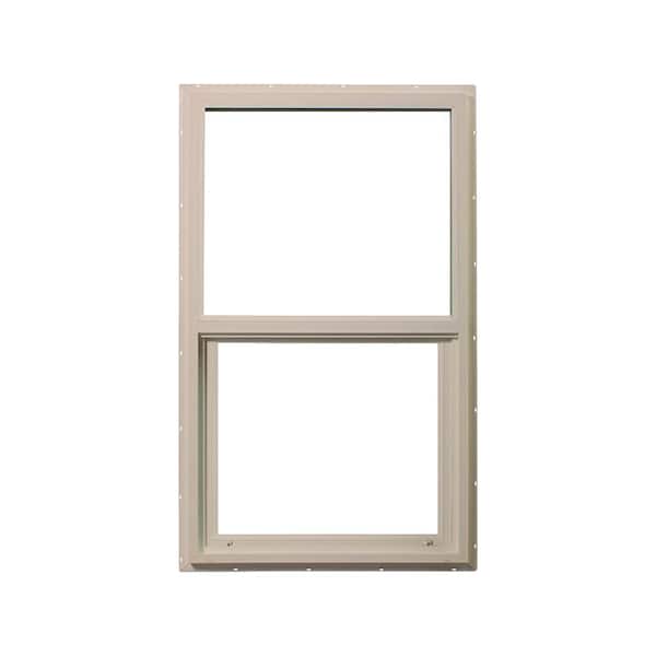 Ply Gem 23.5 in. x 47.5 in. Select Series Sand Vinyl Single Hung Window ...