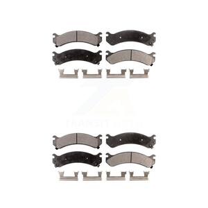 TEC Front Rear Ceramic Brake Pads Kit For Dodge Grand Caravan Chrysler ...