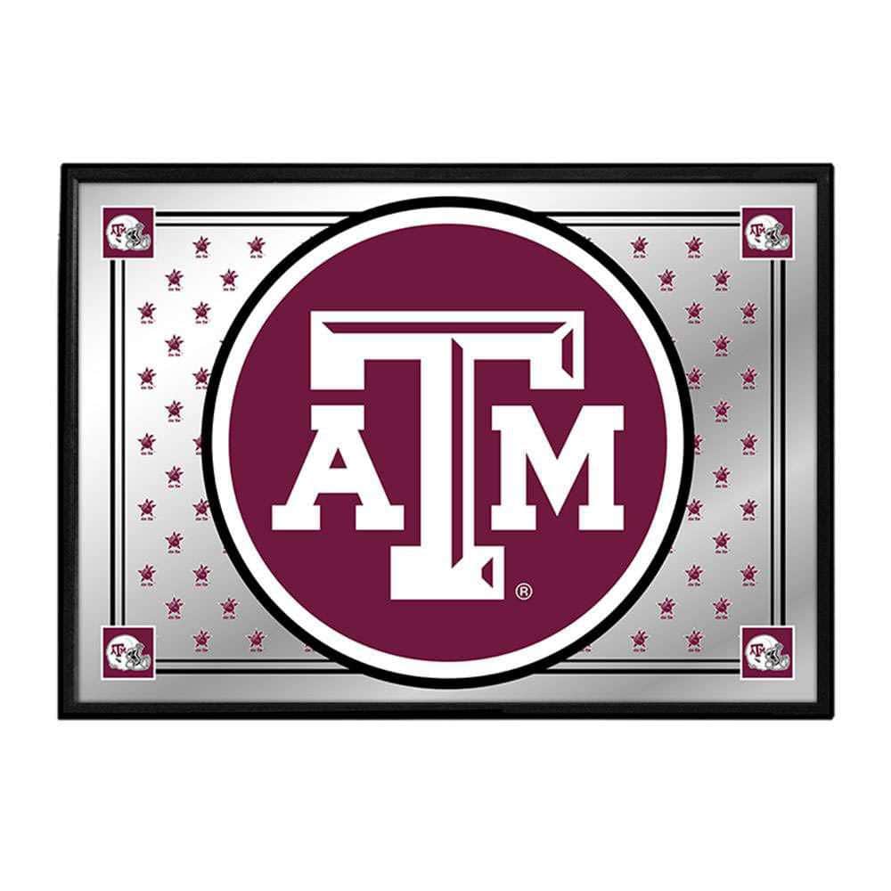 The Fan-Brand 28 in. X 19 in. Texas A&M Aggies Team Spirit Framed ...