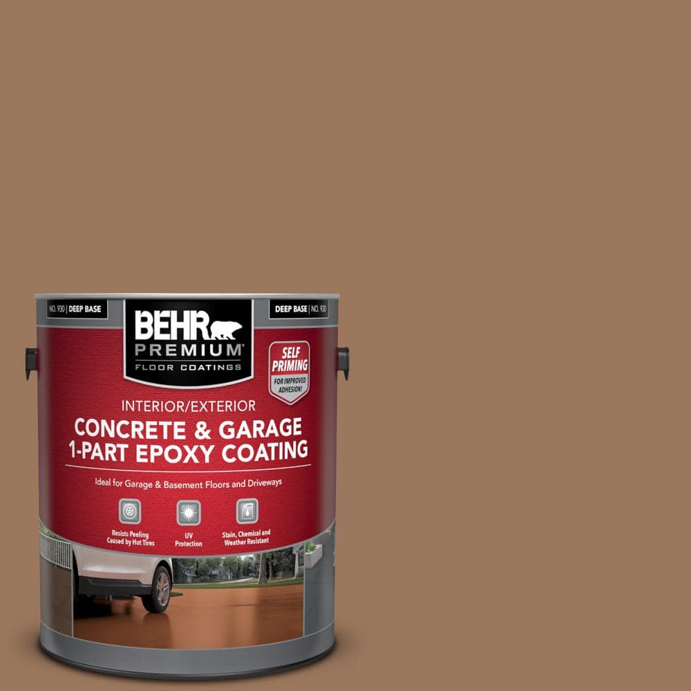 BEHR PREMIUM 1 gal. #S220-6 Baked Sienna Self-Priming 1-Part Epoxy ...