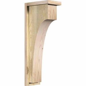 Ekena Millwork 6 in. x 10 in. x 26 in. Douglas Fir Newport Rough Sawn ...
