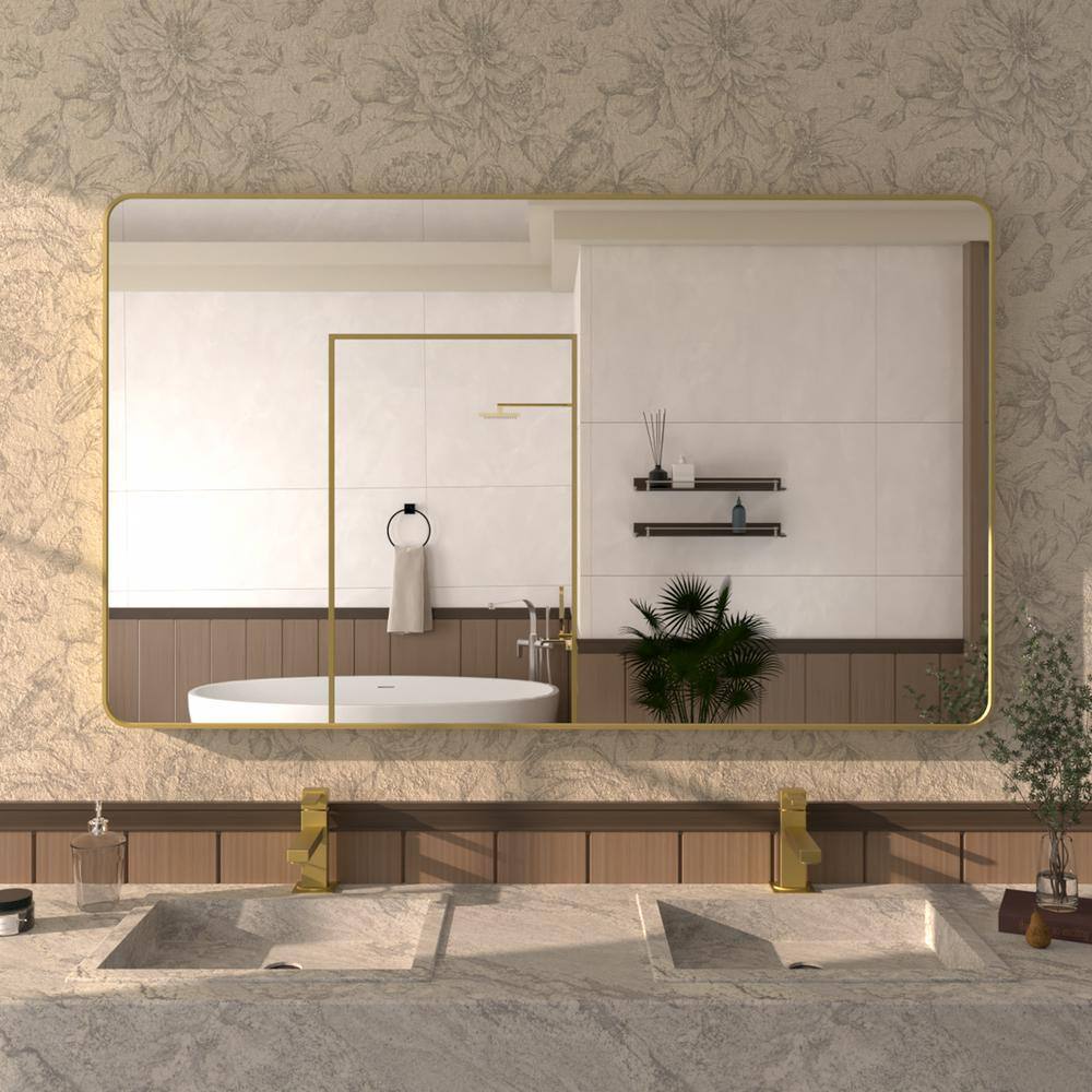 Reviews for Hermitage Bath Cosy 60 in. W x 36 in. H Rectangular Framed ...