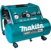 Makita Quiet Series 1-1/2 HP 3 Gal. Oil-Free Electric Air Compressor ...