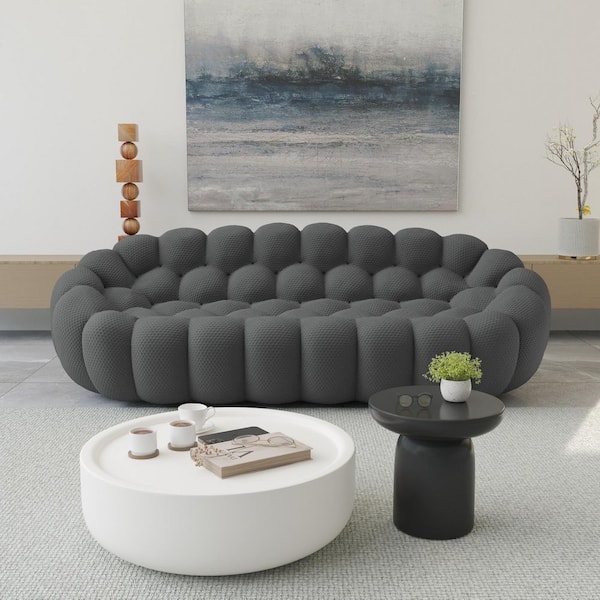 Have a question about Magic Home 98 in. W Armless 3-Seater Bubble Couch ...