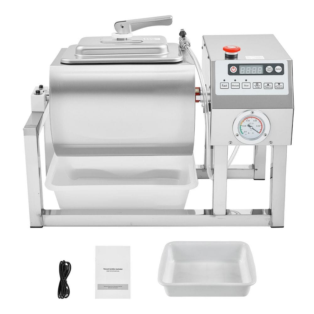 SKYSHALO Commercial Meat Tumbler Marinator, 20 L Vacuum Tumbler ...