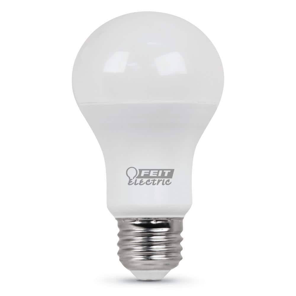 Feit Electric 60-Watt Equivalent A19 Non-Dimmable General Purpose E26 ...