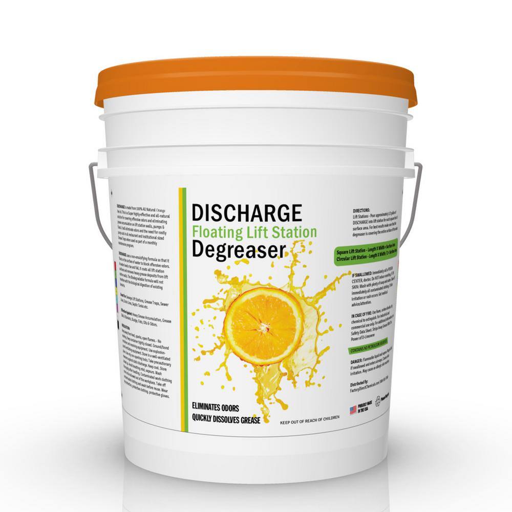 Eco Clean 5 Gal. Discharge Floating Lift Station Degreaser Pail-DISCHR ...