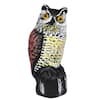 ITOPFOX Solar Powered Owl Decoy with Flashing Eye Hoot Sound Infrared ...