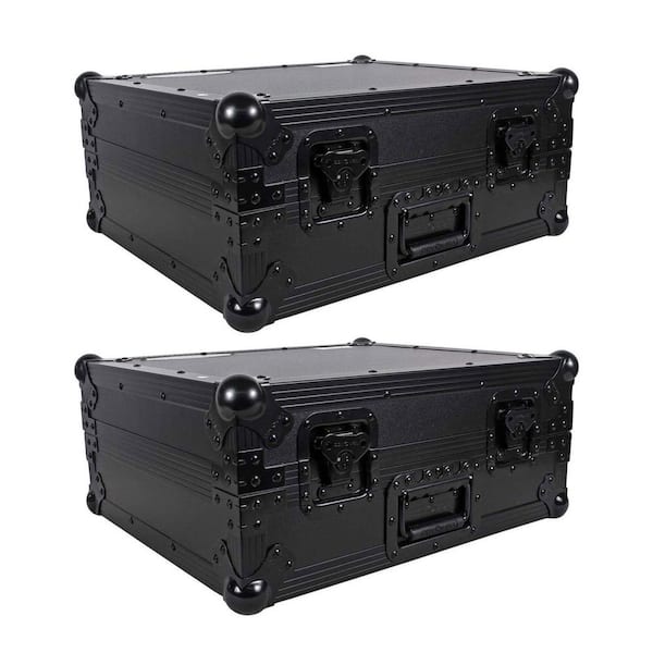 Universal Turntable Case in Black (2-Pack) 2 x FZ1200BL - The Home Depot