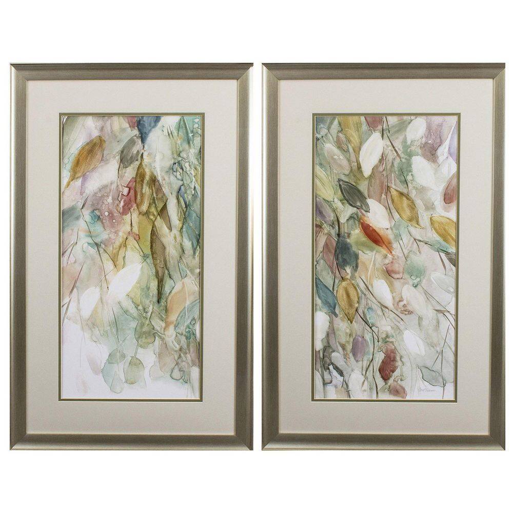 Paragon Rainy Cascade by Robinson 2-Piece Framed Nature Poster 33 in. x 21 in. 48344 - The Home ...
