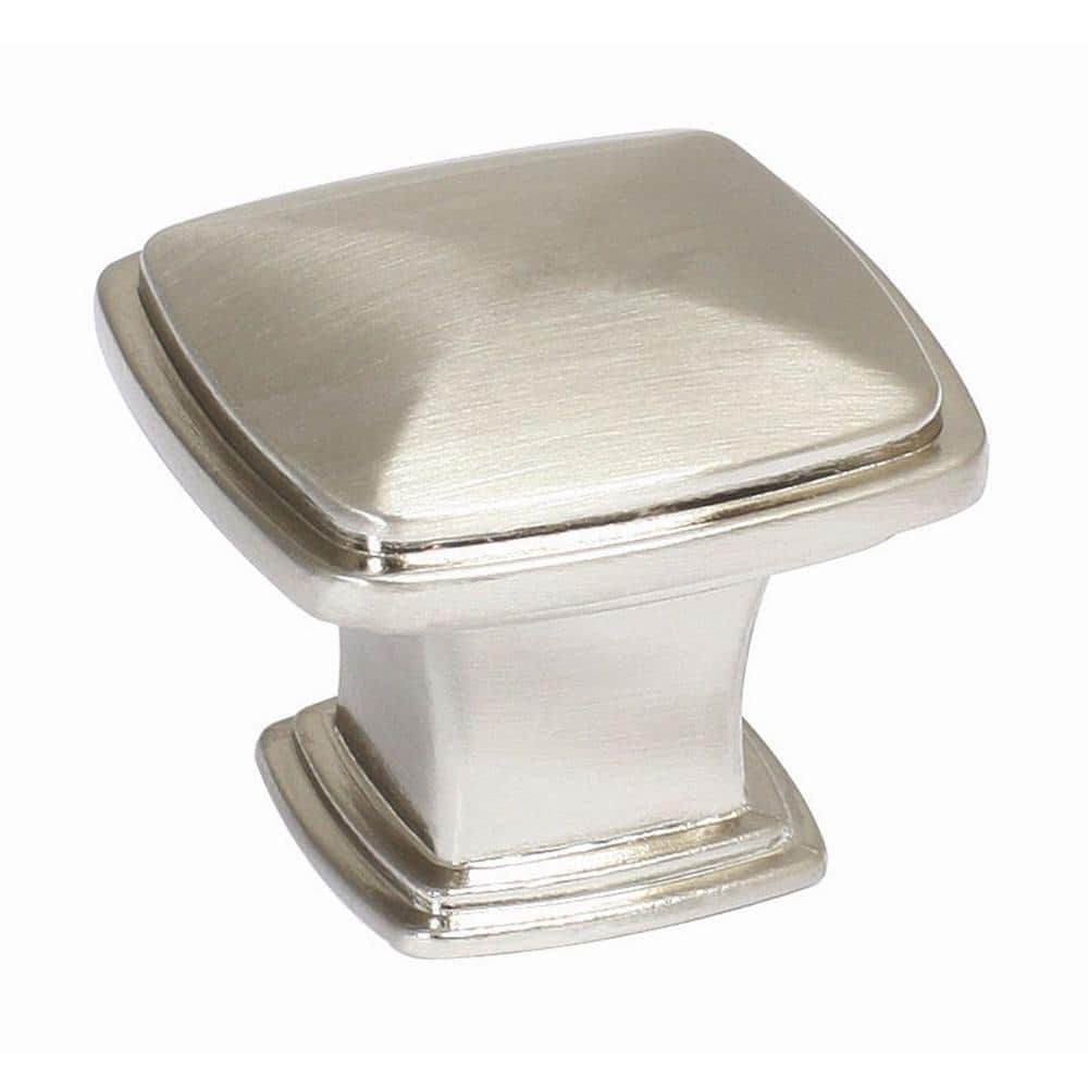 Design House Park Avenue 1-1/4 in. Satin Nickel Cabinet Knob 203323
