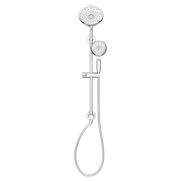 American Standard Spectra Versa 4-Spray Round 24 in. Shower System Kit ...