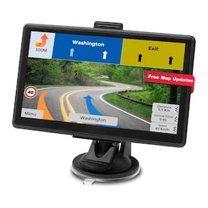 Vrbgify GPS Navigator for Car, Truck with 7 in. Touch Screen, Latest ...