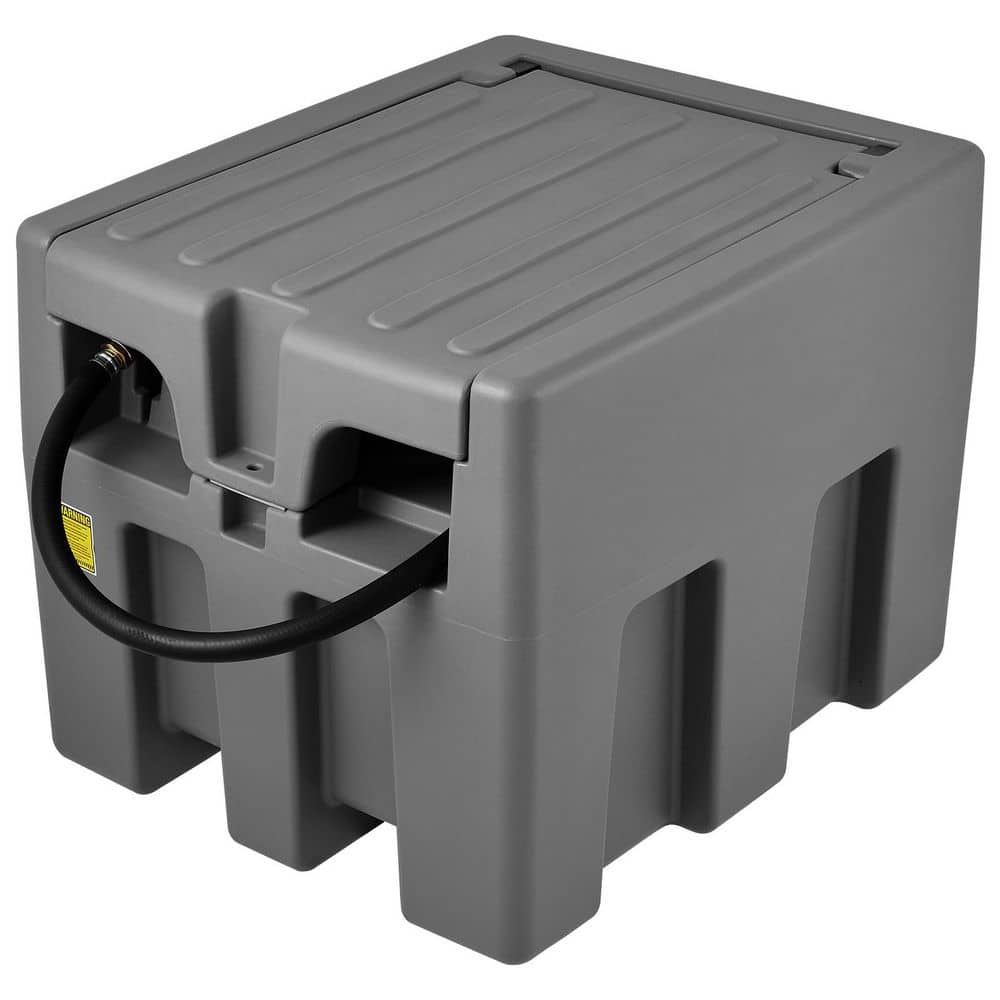 SKYSHALO Portable Diesel Tank, 58 Gal. Capacity and 10 GPM Flow Rate ...