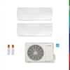 Bosch Gen 3 Climate 5000 PRO PACK 2-Zone 18,000 BTU 1.5 Ton Ductless ...
