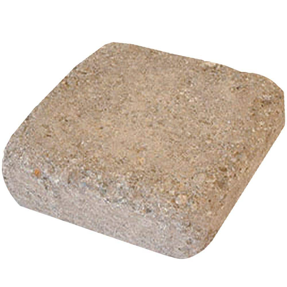 Pavestone Plaza Square 5.5 in. x 5.5 in. x 1.75 in. Tumbled Rivertown ...