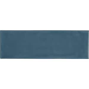 MSI City Azul 4 in. x 12 in. Glossy Ceramic Blue Subway Tile (9.99 sq ...