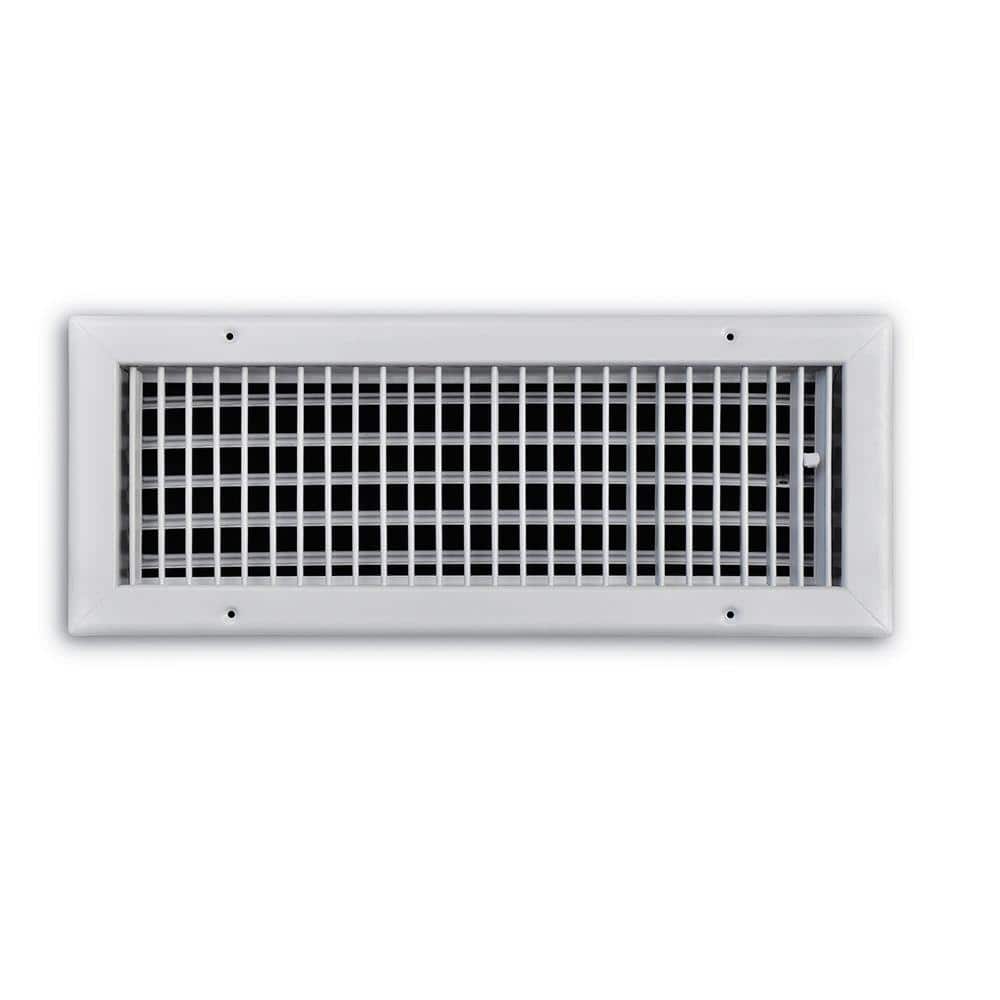 Everbilt 16 in. x 6 in. Adjustable 1-Way Wall/Ceiling Register H210VM ...