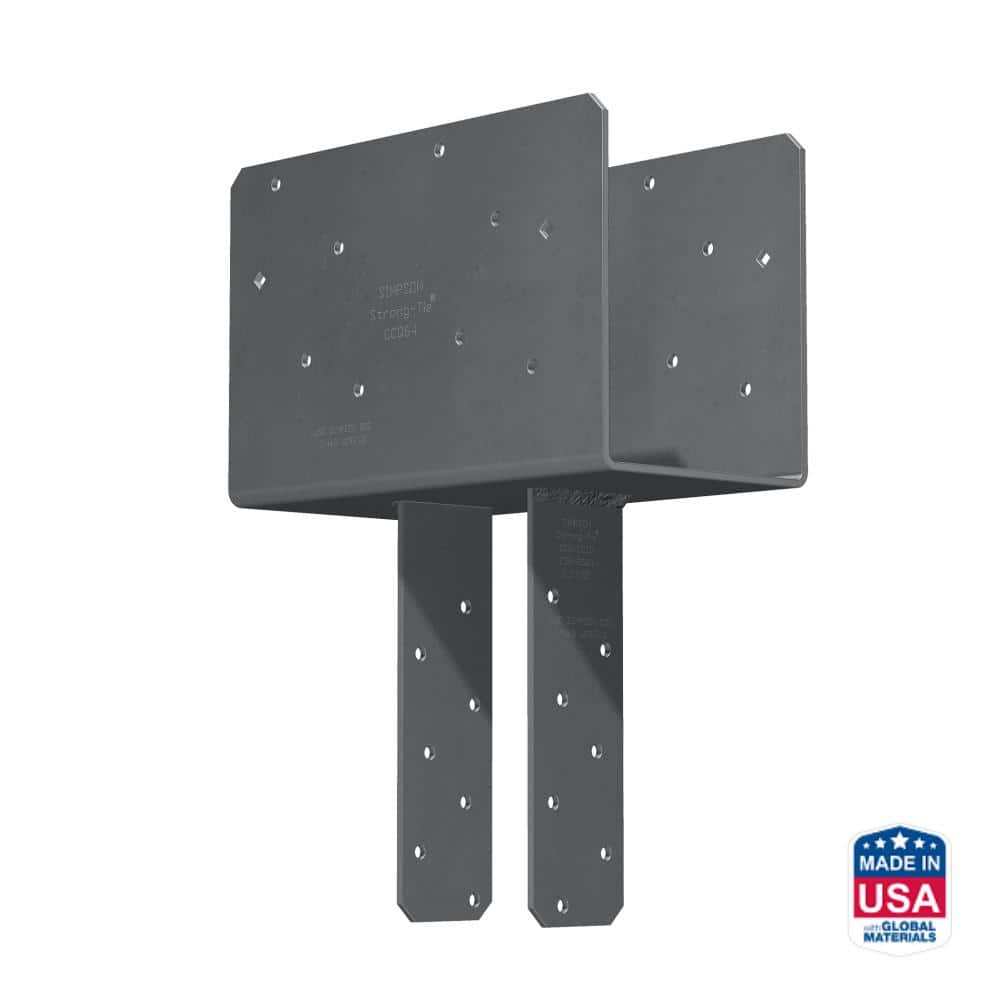 Simpson Strong-Tie CCQ Column Cap for 6x Beam, 4x Post with Strong ...