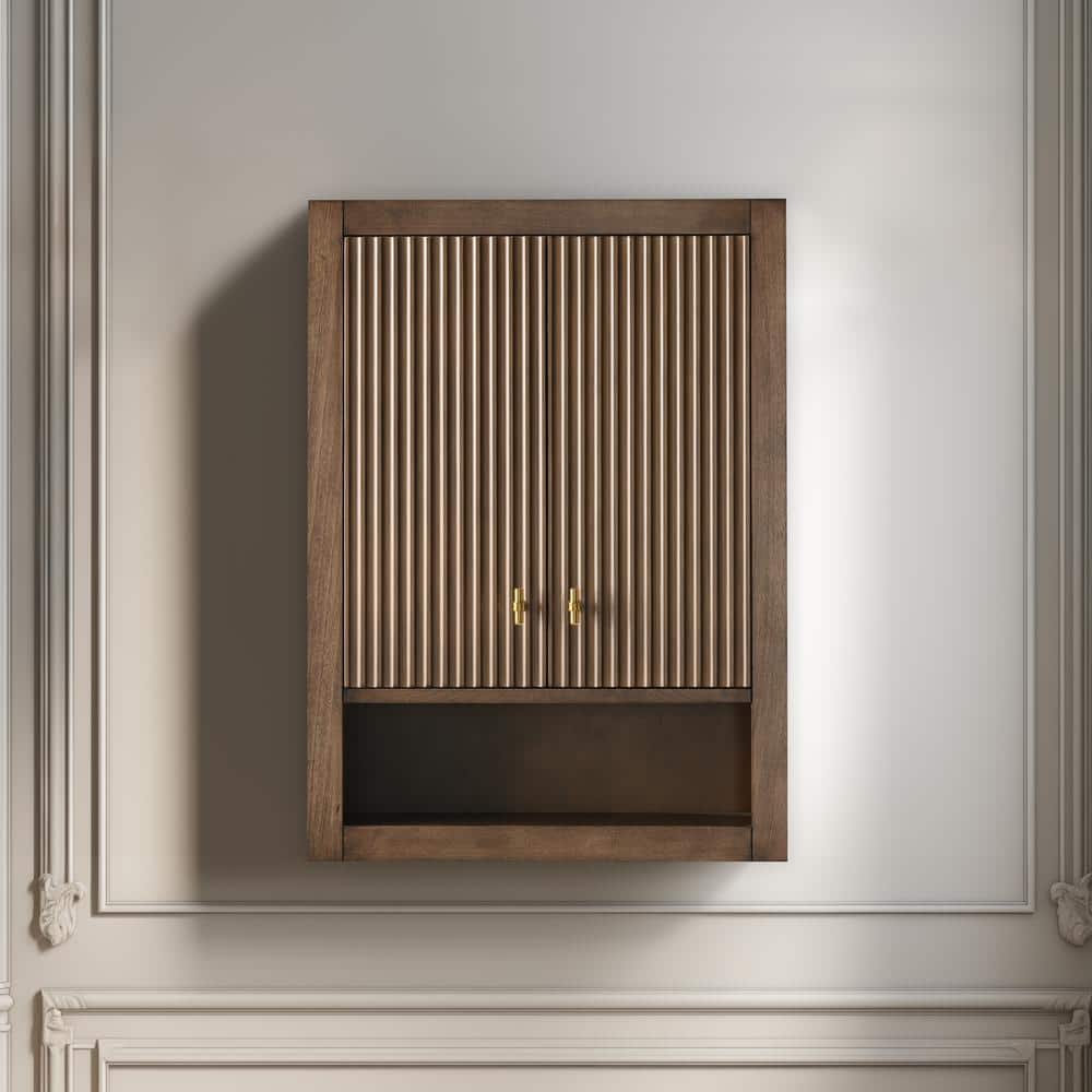 Vanity Art 24 in. W x 8 in. D x 33 in. H Bathroom Storage Wall Cabinet ...